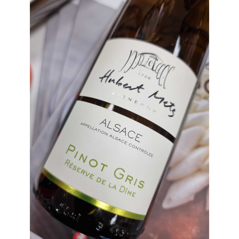 Pinot Gris 2021 - Réserve de la Dîme - Domaine Hubert Metz