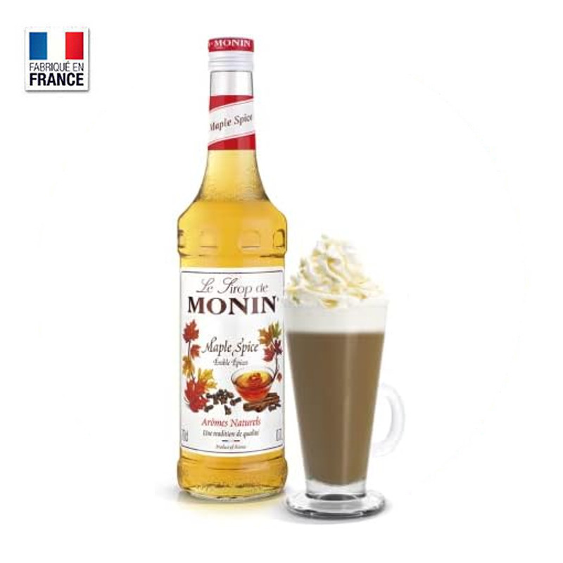 Sirop Maple Spice 70 cl - Sirop érable et épices Monin