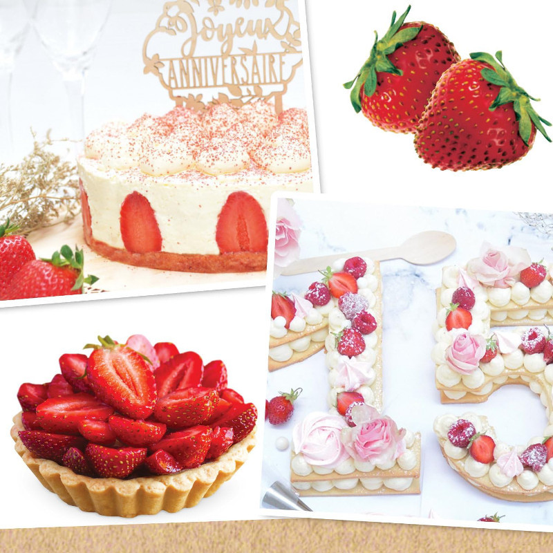Arôme Naturel Fraise - Arôme liquide de fraise - Scrapcooking