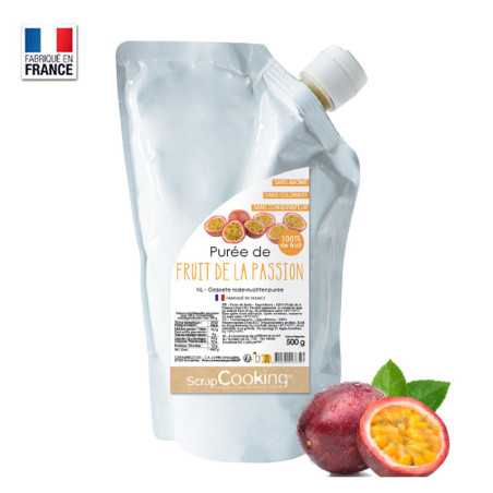 Purée de Fruit de la Passion- Purée 100% fruit - Fruit de la Passion ...