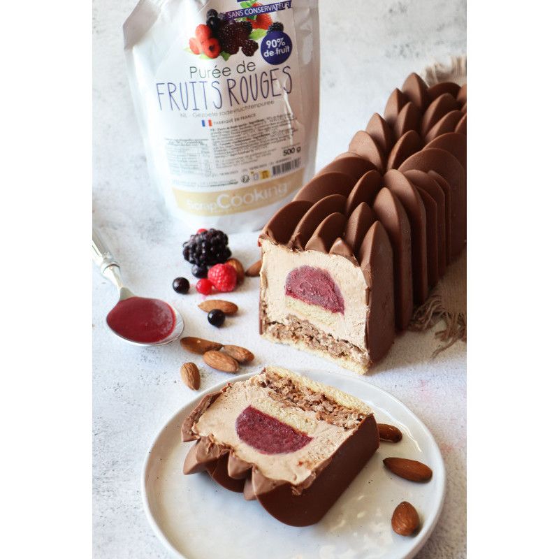 Purée de Fruits Rouges - 500 g - Scrapcooking