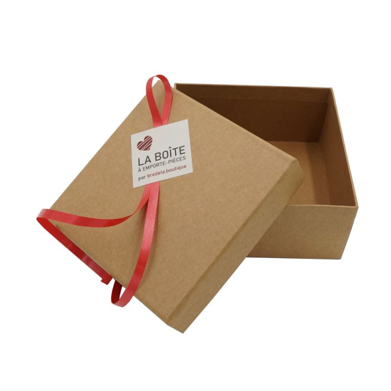 Boite cadeau en carton pour emballer emporte-pièces et biscuits