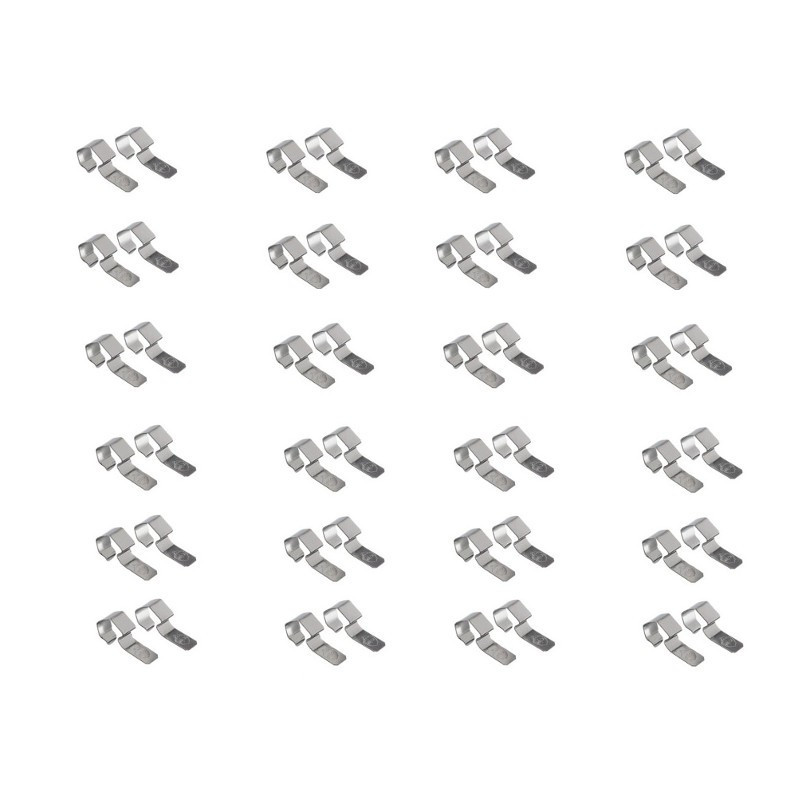 Lot de 48 Clips Weck® en Inox - 100% original - Lot économique