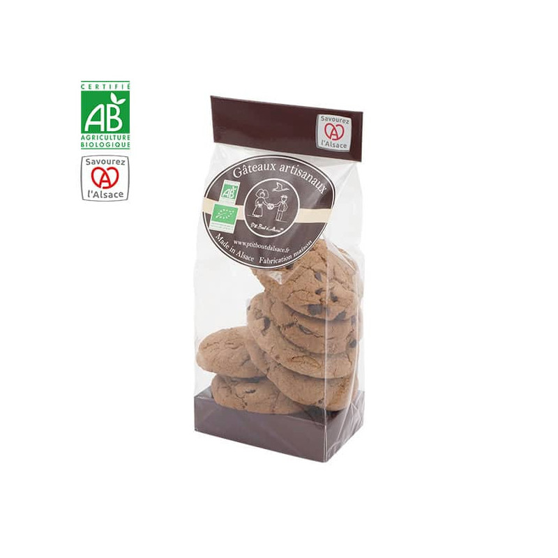 P'tit cookie bio cacao et pépites de chocolat - Cookies