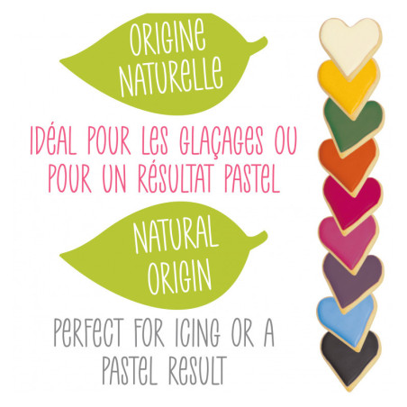 Colorants Alimentaires Naturels en poudre - Colorant orgine naturelle ...