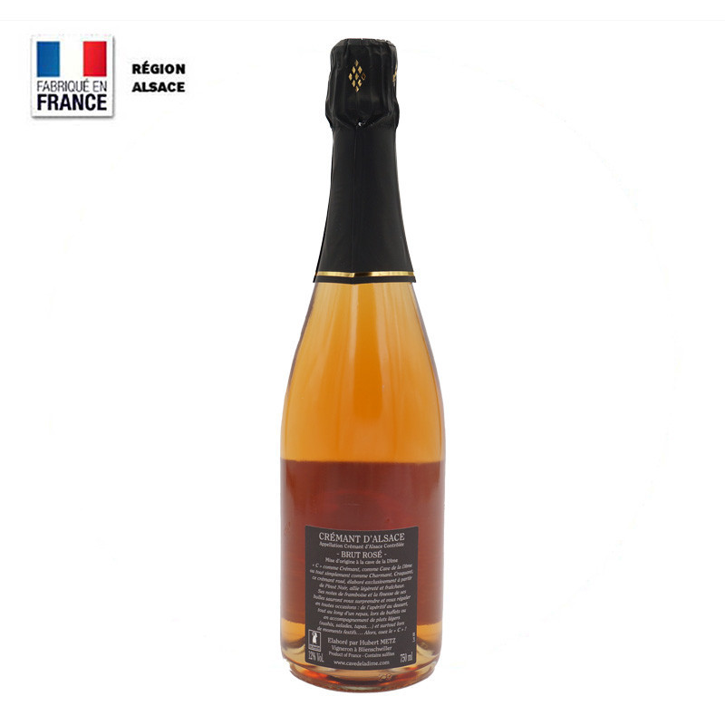 Crémant d'Alsace Rosé - Hubert Metz